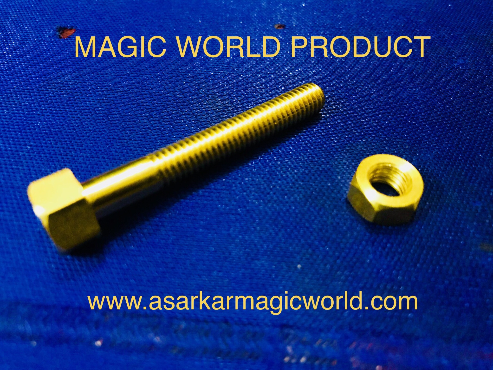 MICRO PSYCHIC NUT BOLT RELEASE MAGIC / ROTATING SCREW MAGIC – A Sarkar ...